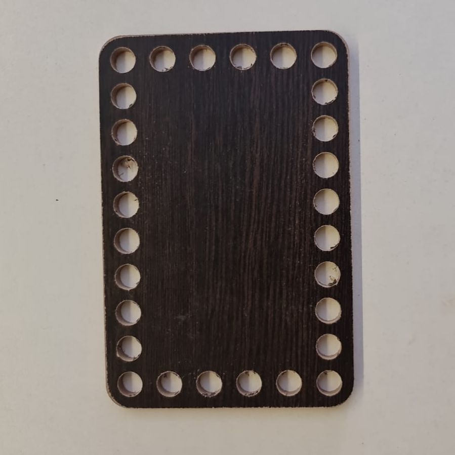 Wooden Base- Rectangle-15cm x 10cm – Sara Crochet LB